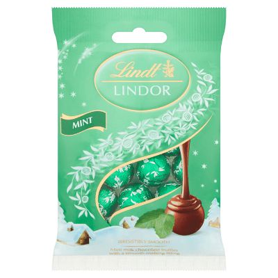 Buy Lindt Lindor Mini Truffles Bag Mint Chocolate 80 g in Nigeria ...