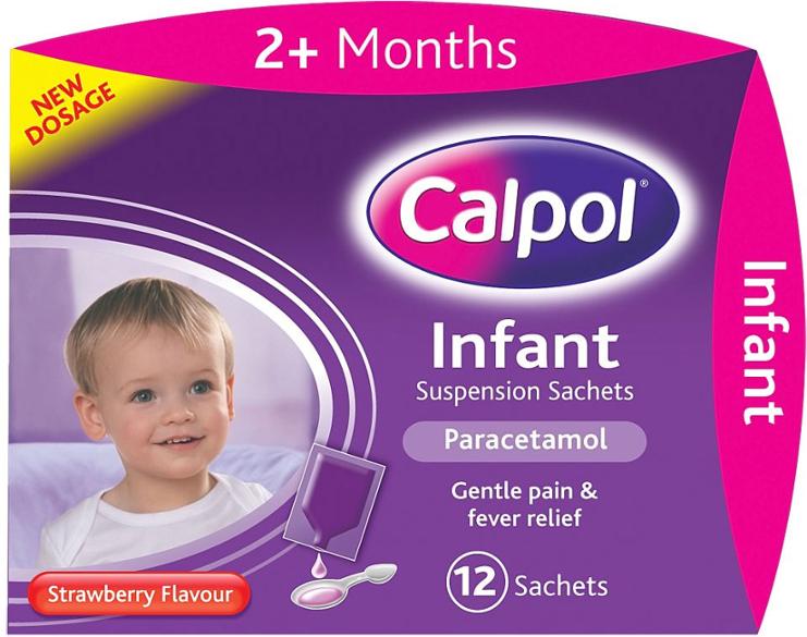 Buy Calpol 2 Months + Infant Suspension 12 Sachets in Nigeria | Kids ...