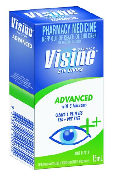 Buy Visine Advanced Redness Reliever Eye Drops 15 ml in Nigeria | Eye ...