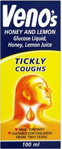 Buy Venos Tickly Coughs Non-Drowsy Honey & Lemon 100 ml in Nigeria ...