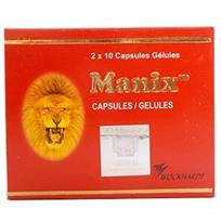 Buy Manix Herbal 20 Capsules in Nigeria | Contraception & Sexual ...