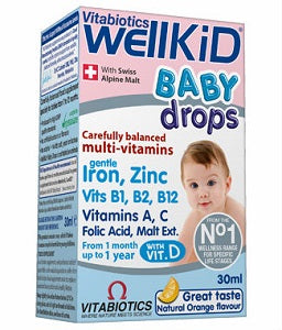 Buy WellBaby Multi-Vitamin Drops 4-12 Months 30 ml in Nigeria | Kids ...