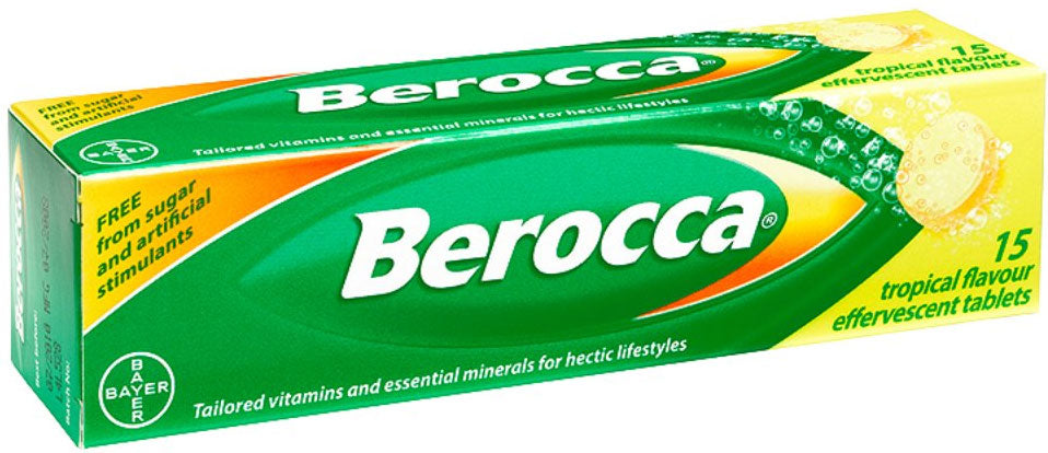 Buy Berocca Tropical Flavour 15 Effervescents in Nigeria | Vitamins ...