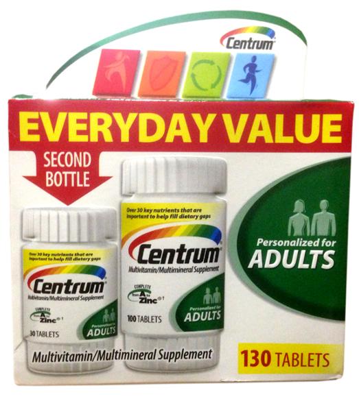 Buy Centrum Adult 130 Tablets in Nigeria | Vitamins & Supplements ...