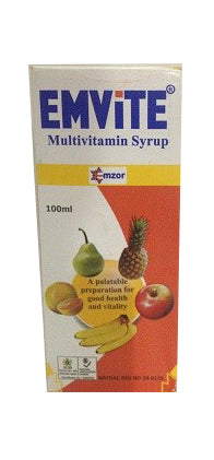 Buy Emvite Multivitamin Syrup 100 ml in Nigeria | Kids' Vitamins ...