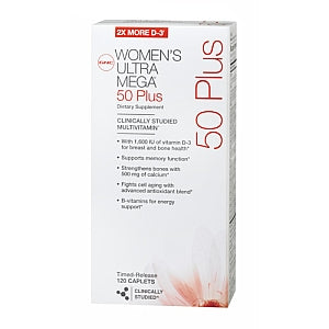 Buy GNC Women's Ultra Mega 50+ 120 Capsules in Nigeria | Vitamins ...