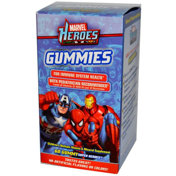 Buy Marvel Heroes Multivitamin Gummies 60 Chewables in Nigeria | Kids ...