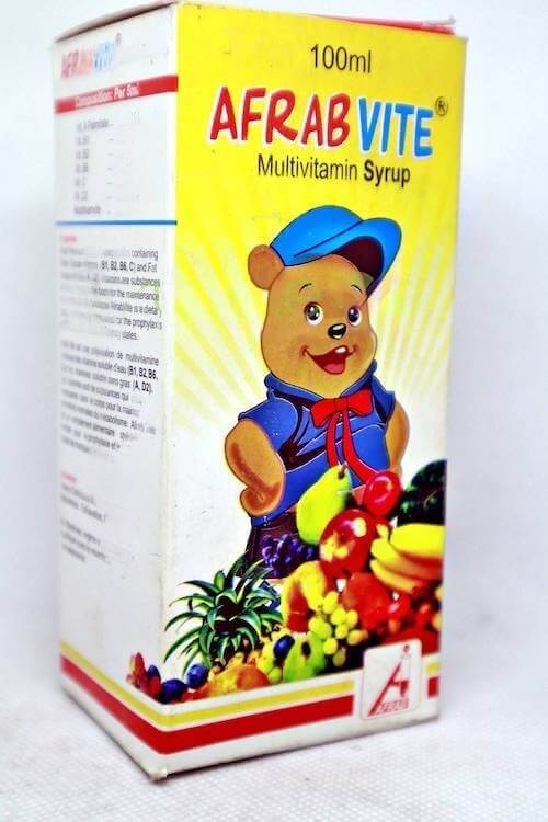 Buy Afrabvite Multivitamin Syrup 100 ml in Nigeria | Kids' Vitamins ...