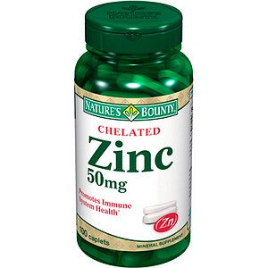 Buy Nature's Bounty Zinc 50 mg 100 Tablets in Nigeria | Vitamins ...
