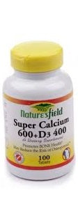 Buy Nature's Field Super Calcium 600+D3 400 100 Tablets in Nigeria ...