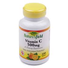 Buy Nature's Field Vitamin C 500 mg 100 Tablets in Nigeria | Vitamins ...