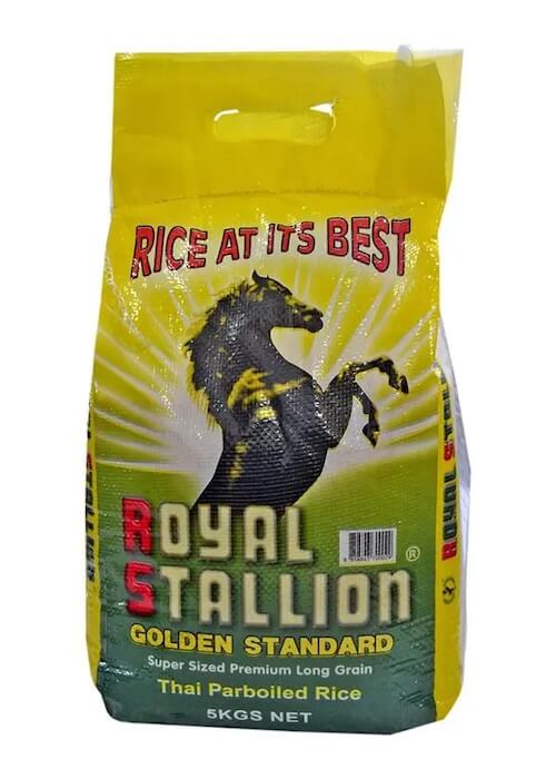 Buy Royal Stallion Parboiled Rice 5 kg in Nigeria | Rice, Pasta ...