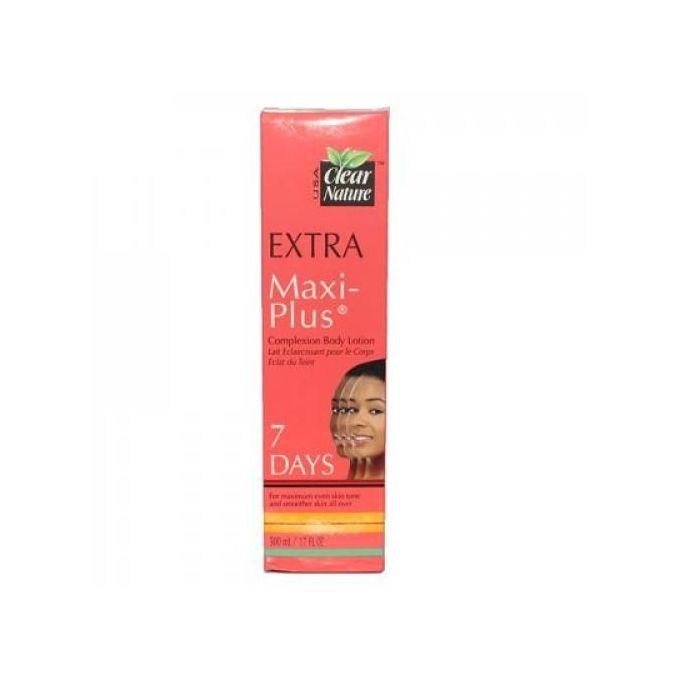 Buy Clear Nature Extra Maxi-Plus 7 Days Complexion Lotion 500 ml in ...