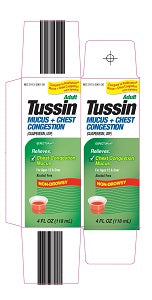 Buy Tussin Mucus & Chest Congestion Syrup Non-Drowsy 118 ml in Nigeria ...