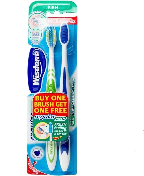Buy Wisdom Toothbrush Regular Fresh Firm x2 in Nigeria | Oral Care ...