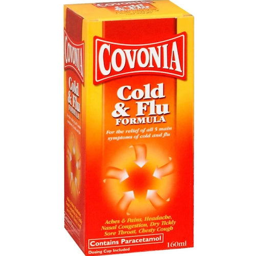 Buy Covonia Cold & Flu Formula Syrup 160 ml in Nigeria | Coughing ...