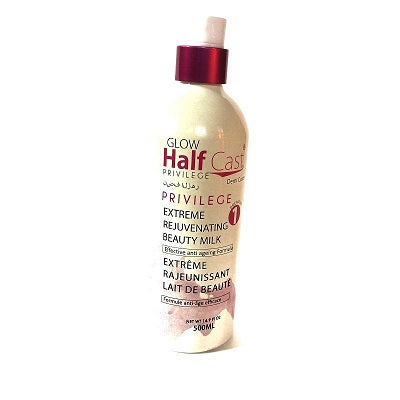 Buy Glow Half Cast Glow Privilege Rejuvenating Beauty Milk 500 ml in ...