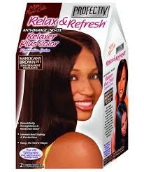 Buy Profectiv Relax & Refresh No-Lye Relaxer Plus Colour Burgundy Plum ...