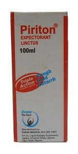 Buy Piriton Expectorant Linctus For Children 100 ml in Nigeria | Kids ...