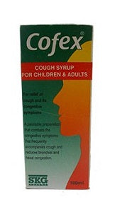 Buy Cofex Cough Syrup For Children & Adults 100 ml in Nigeria | Kids ...
