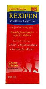 Buy Rexifen Suspension 100 ml in Nigeria | Kids' Wellness | Supermart ...