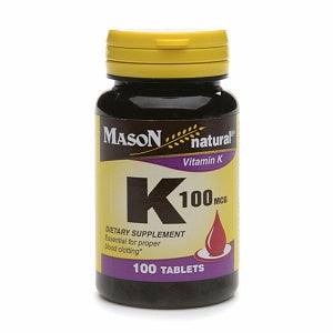 Buy Mason Vitamin K 100 mg 100 Tablets in Nigeria | Vitamins ...
