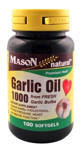 Buy Mason Garlic Oil 1000 - 100 Soft Gels in Nigeria | Vitamins ...