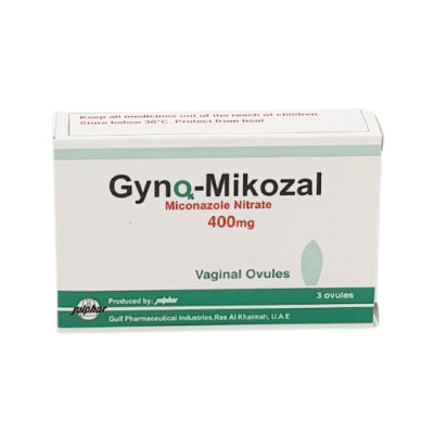 Buy Gyno-Mikozal Vaginal Ovules 400 mg x3 in Nigeria | Feminine Care ...