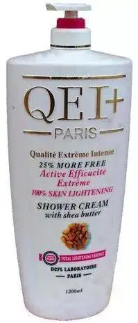 Buy QEI+ Paris Shower Cream Shea Butter 1200 ml in Nigeria | Bath Time ...