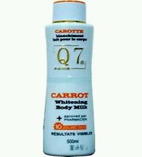 Buy Q7 Paris Carrot Skin Lightening Lotion 500 ml in Nigeria ...