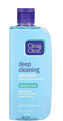 Buy Clean & Clear Deep Cleansing Astringent Sensitive Skin 240 ml in ...