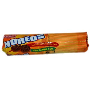 Buy Haansbro Noreos Chocolate Biscuits With Orange Cream 112 g in ...