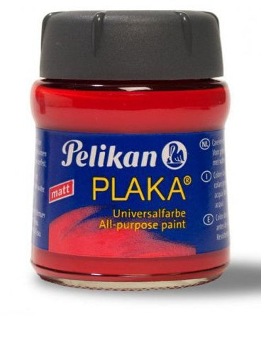 Buy Pelikan Plaka Standard Shades Paint 50 ml - Signal Red in Nigeria ...