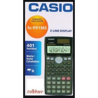 Buy Casio 2-Line Display Scientific Calculator Manual - 401 Functions ...