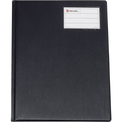 Buy Rexel Premium Slim View Display Book A4 36 Pockets - Black in ...