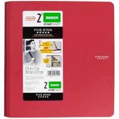 Buy Mead Fivestar Binder 2 Inches D Ring + 3 Pocket Divider in Nigeria ...