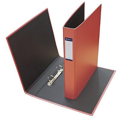 Buy Polypropylene Ring Binder - Silver Coated - Red in Nigeria | Filing ...