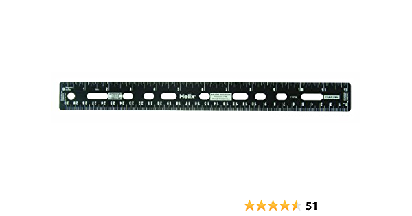 Buy Helix Stainless Steel Ring Binder Ruler 12 Inches/30 cm in Nigeria ...