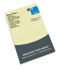 Buy Global Notes 100 x 150 mm Sticky Notes Graph Paper 100 Sheets ...