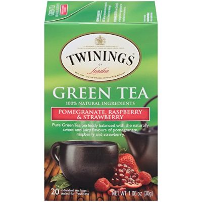 Buy Twinings Green Tea Pomegranate Raspberry & Strawberry 37.6 g x25 in ...