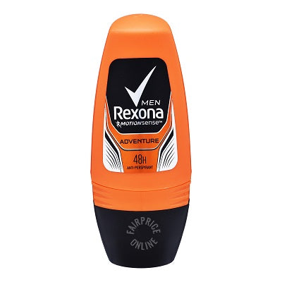 Buy Rexona Anti Perspirant Deodorant Roll On Men Adventure 50 ml in ...