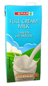 Buy Spar UHT Milk Full Cream 1 L x2 in Nigeria | Milk | Supermart.ng ...