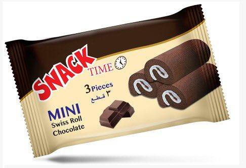 Buy Snack Time Swiss Chocolate Mini Rolls 60 g x3 in Nigeria | Beef ...