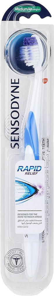 Buy Sensodyne Rapid Relief Toothbrush Medium in Nigeria | Oral Care ...