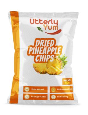 Buy Utterly Yum Dried Pineapple Chips 50 g in Nigeria | Nuts & Dried ...