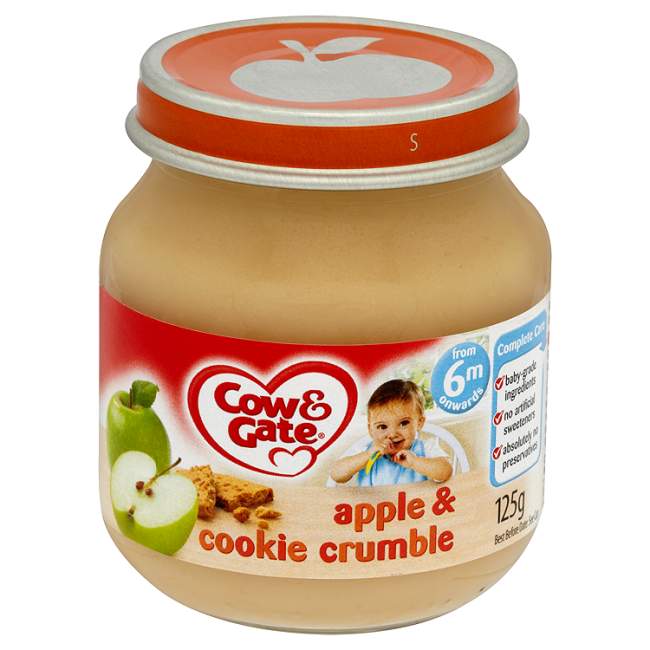 Buy Cow & Gate Apple & Cookie Crumble 6 Months+ 125 g in Nigeria | Baby ...