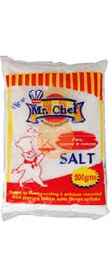Buy Mr Chef Iodised Salt Sachet 500 g in Nigeria | Salt & Spices | Supermart.ng - Supermart.ng
