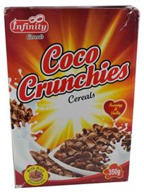 Buy Infinity Coco Crunchies 350 g in Nigeria | Breakfast Cereals | Supermart.ng - Supermart.ng
