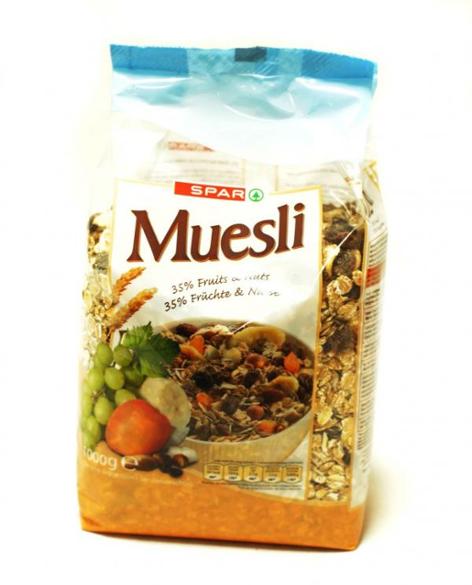 Buy Spar Muesli Fruits Seeds & Nuts 1000 g in Nigeria | Breakfast ...