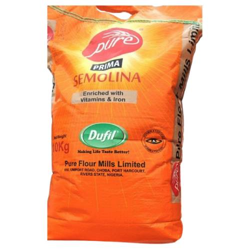 Buy Pure Prima Semolina 10 kg in Nigeria | Swallow | Supermart.ng ...